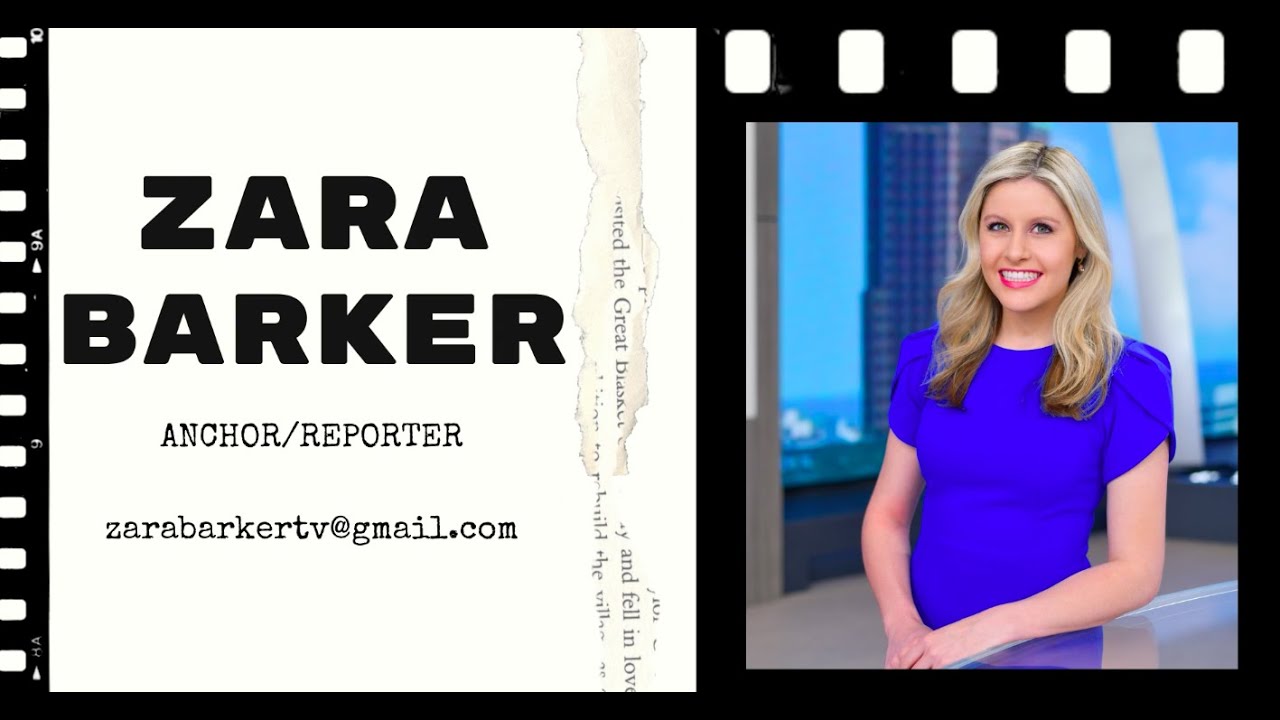 Zara Barker Anchor/Reporter Reel March 2022 - YouTube