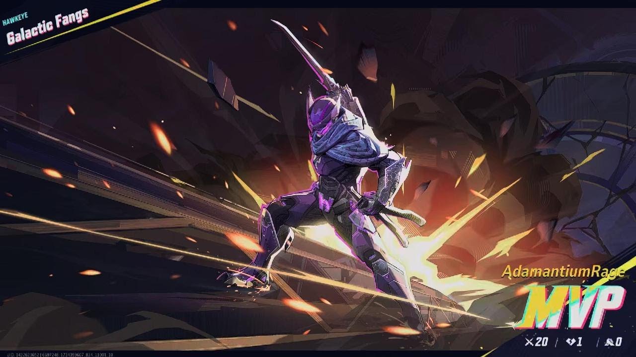 Marvel Rivals Hawkeye Galactic Fang - YouTube