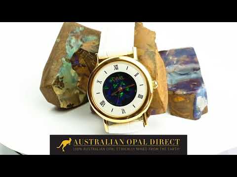 Elegant Opal Watch