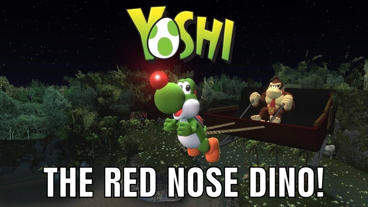 Yoshi The Red Nose Dino. - YouTube