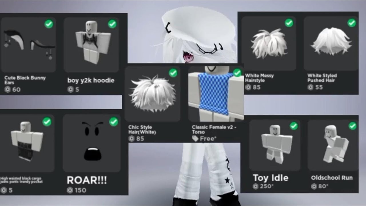 Cách phối đồ 1k robux cho người mới chơi - YouTube