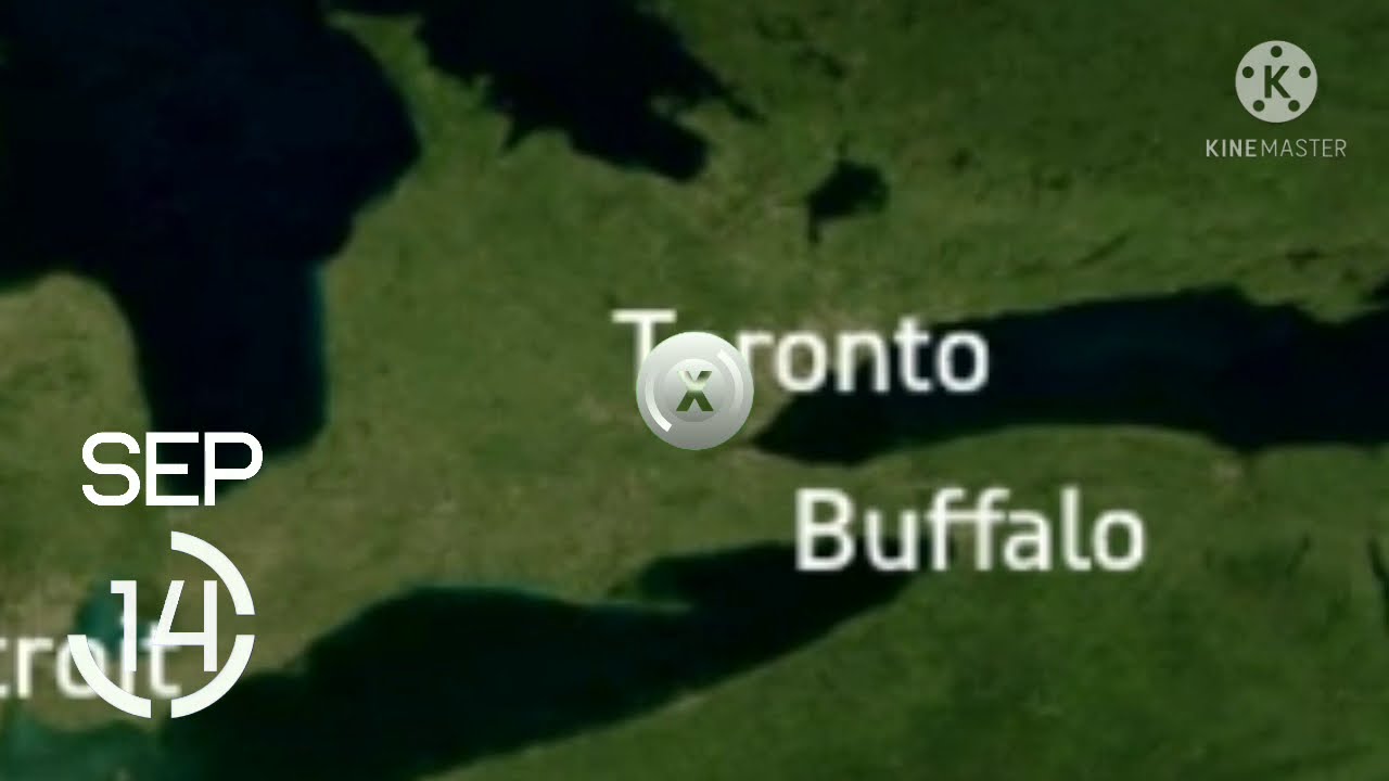 The track of the 1996 Lake Huron Cyclone (Hurricane Huron) - YouTube