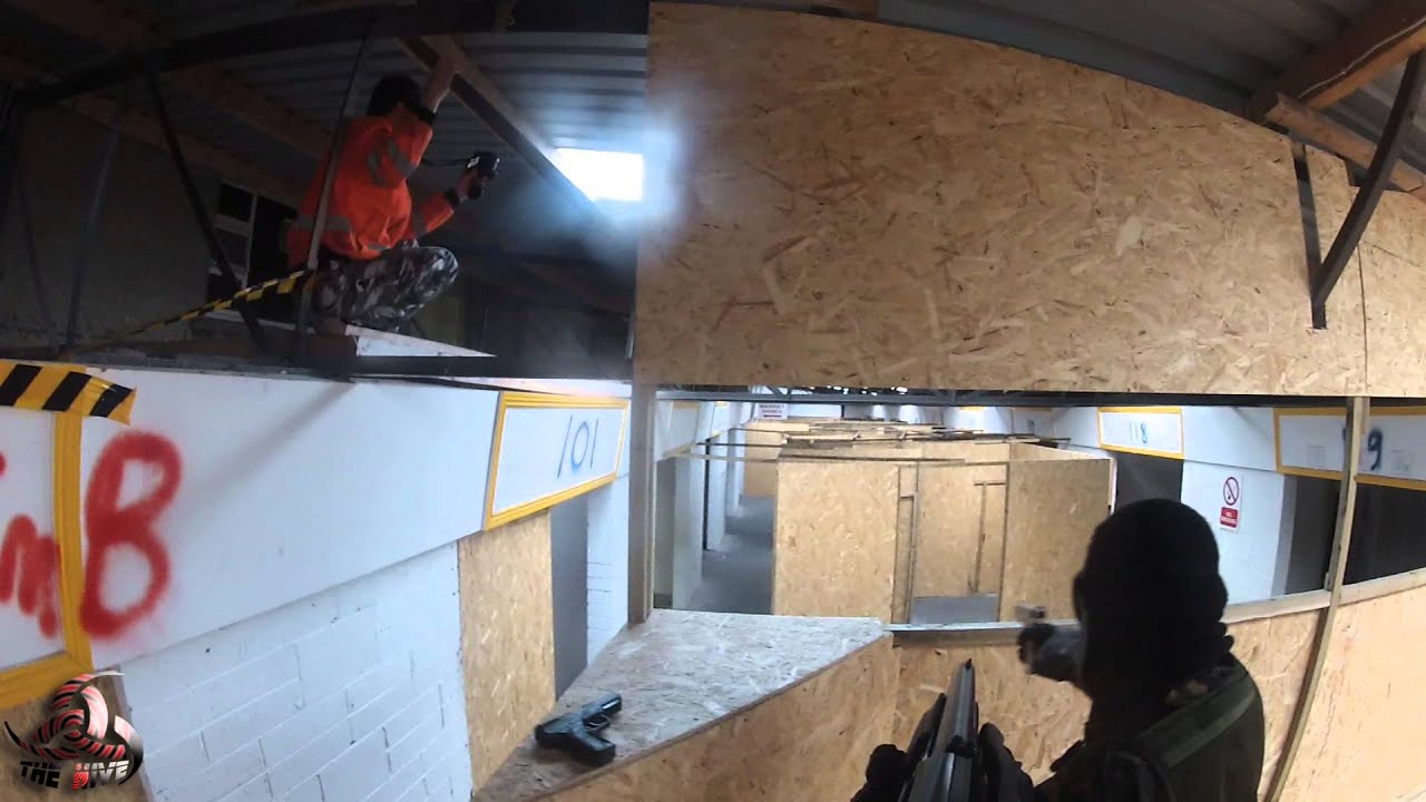 The Hive Airsoft - Defend the fort - YouTube