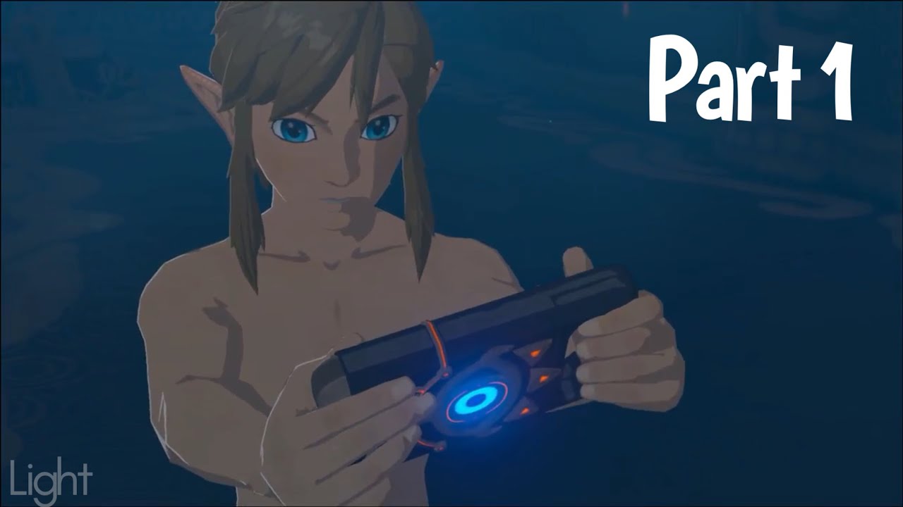 The Legend of Zelda Breath of the Wild part 1 walk-through with Light ...