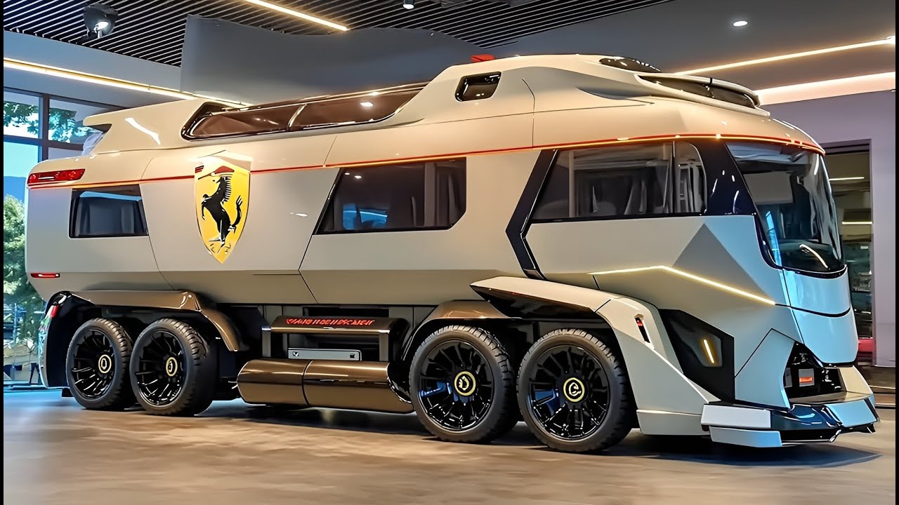 Ferrari Enters Camper World: Meet the $2.3M Super-Luxury Motorhome ...
