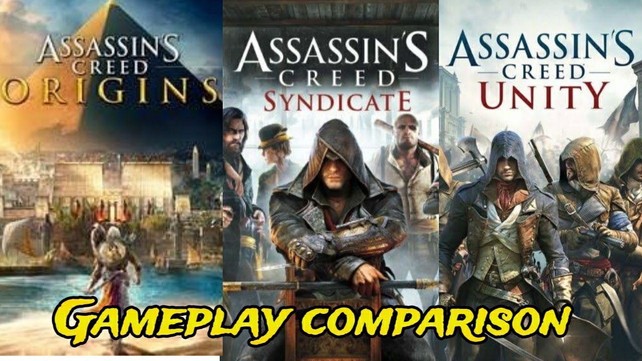 Assassin's Creed Origins vs Syndicate vs Unity - Graphics and Gameplay ...