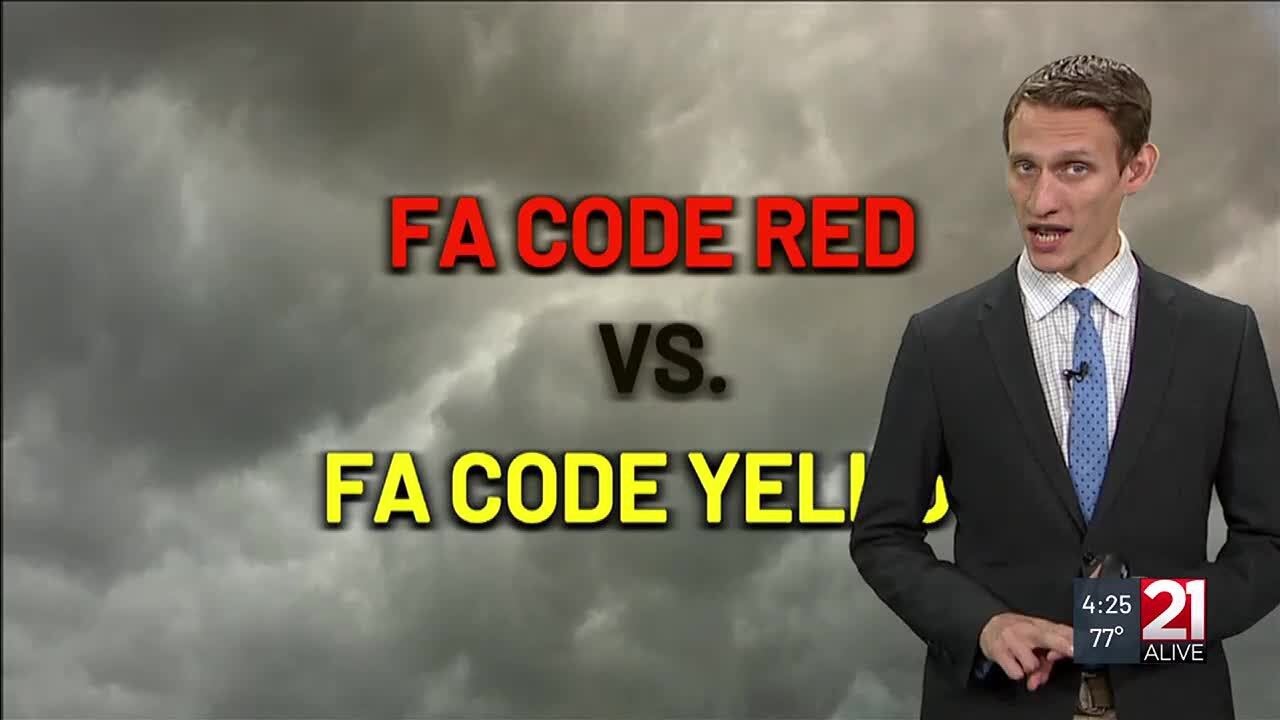 Explaining the difference between First Alert Code Red vs. Yellow - YouTube