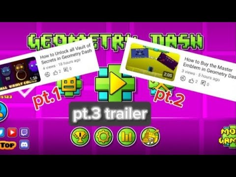 All Vault Codes In Geometry Dash Trailer - YouTube