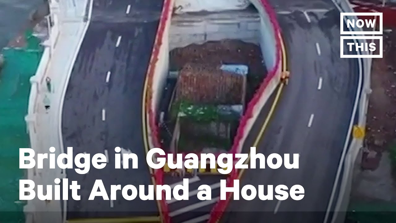 The Bridge Built Around a House | NowThis - YouTube
