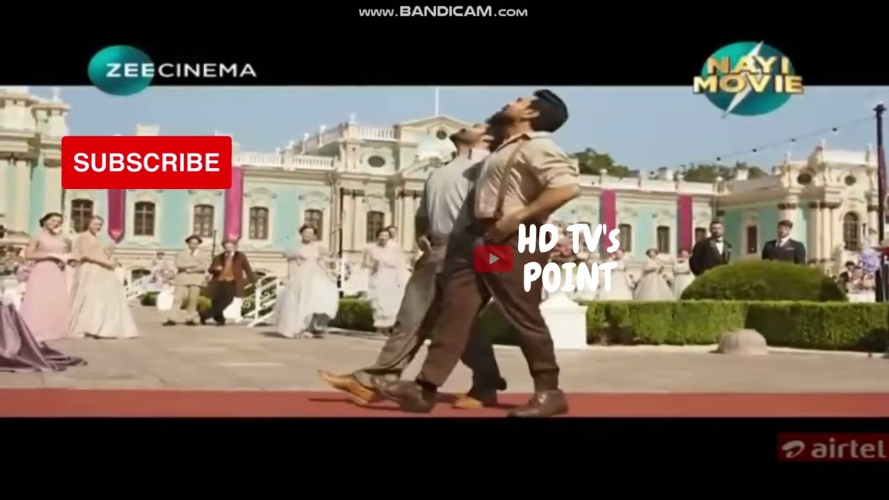 RRR Nacho Nacho Song Scene Zee Cinema - YouTube