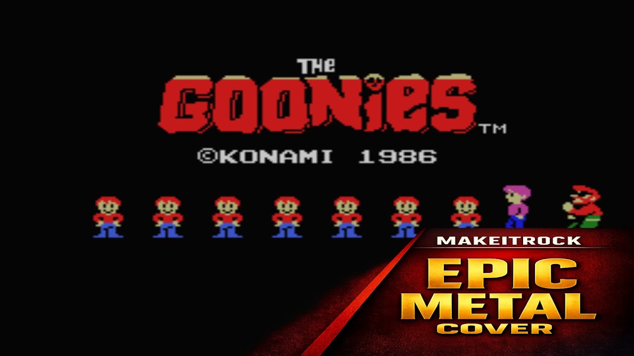 The Goonies - The Goonies 'R' good enough - Metal Cover by MakeItRock ...