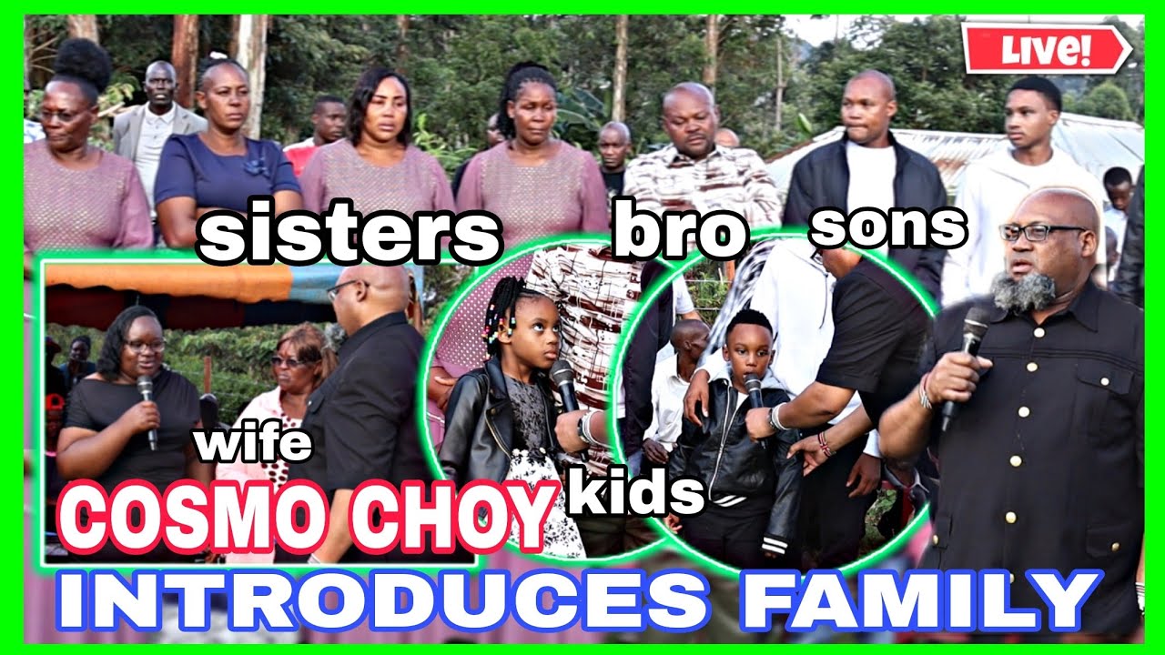 COSMO CHOY INTRODUCING FAMILY | WIFE , CHILDREN SISTER & BROTHERS ...
