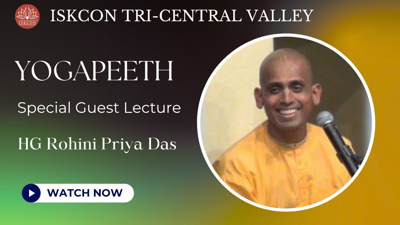 Guest Lecture by HG Rohini Priya Das - YouTube