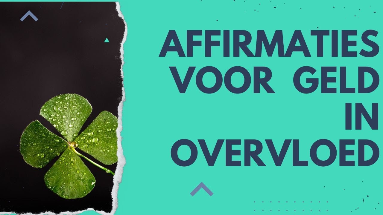 12 krachtige affirmaties voor geld in overvloed - YouTube