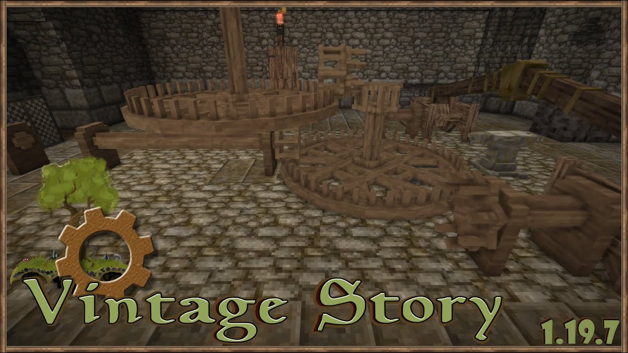 Vintage Story - I upgraded the gear system - Episode 44 save - YouTube