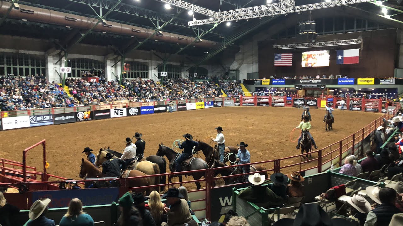 Fort Worth Stockyards Rodeo Part 3 (Team Roping), 12/18/2021 - YouTube