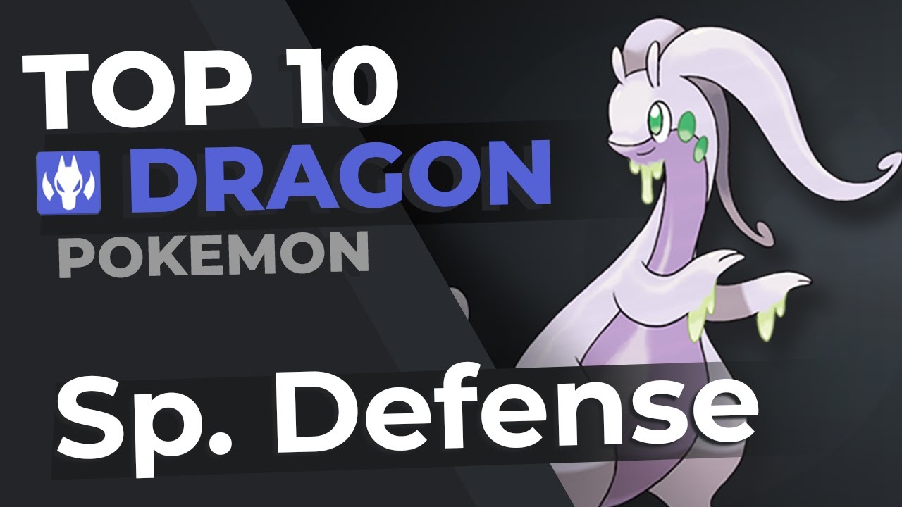 Top 10 Dragon Pokemon - Highest Special Defense - YouTube