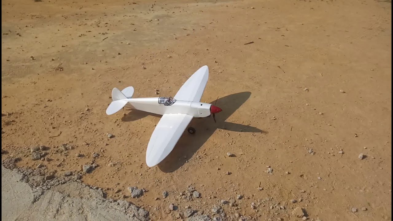 Ft Spitfire With Asp30 4stroke engine - YouTube