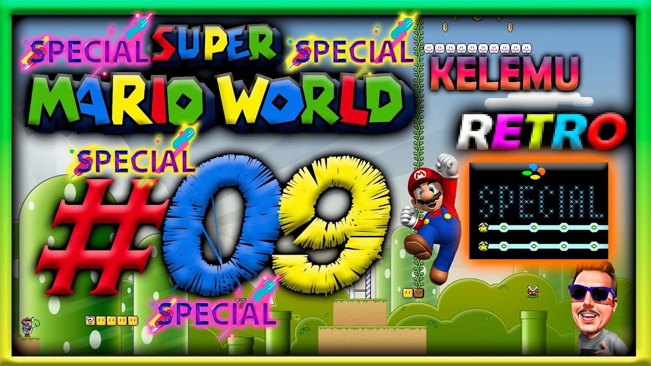 SUPER MARIO WORLD #09 MUNDO SECRETO ESPECIAL (SUPER NINTENDO) - YouTube