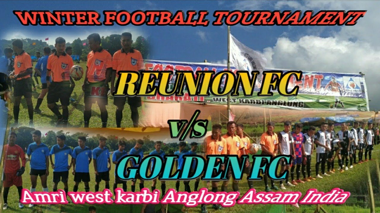 WINTER FOOTBALL TOURNAMENT REUNION FC v/s GOLDEN FC - YouTube
