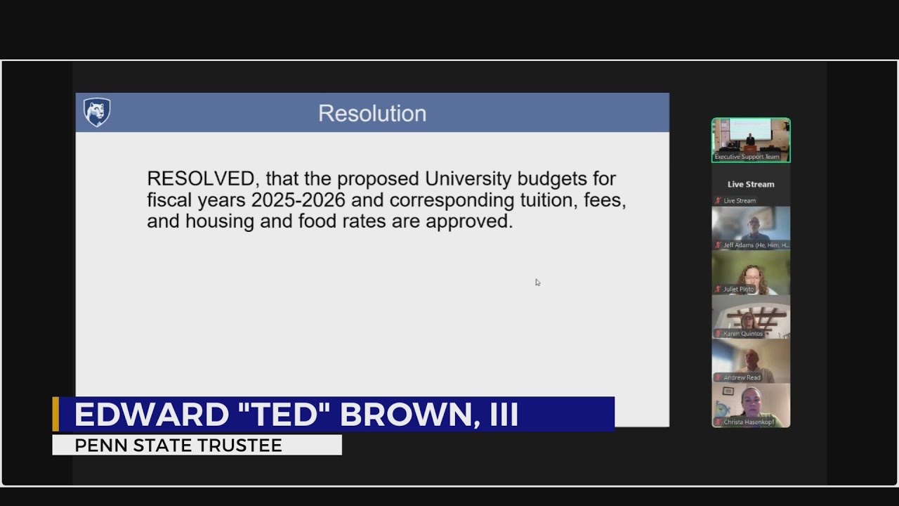 PSU board of trustees voted to increase tuition by 2-4% - YouTube