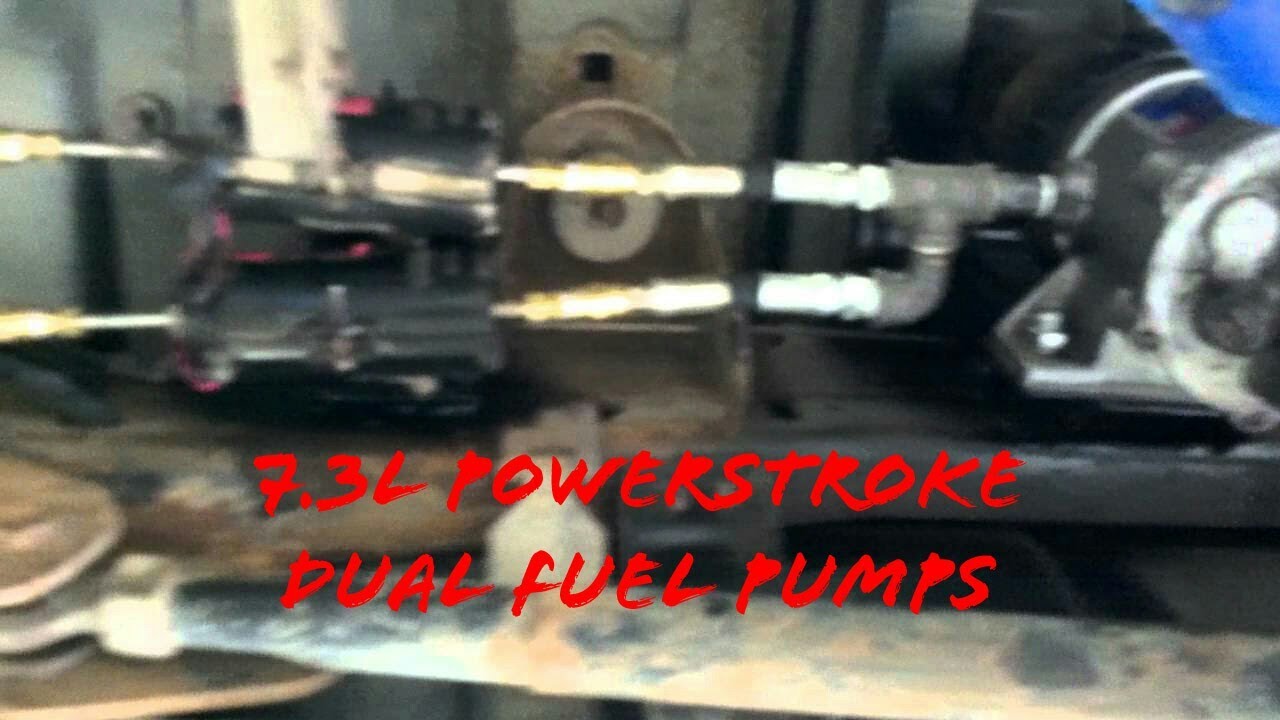 Powerstroke fuel system - YouTube