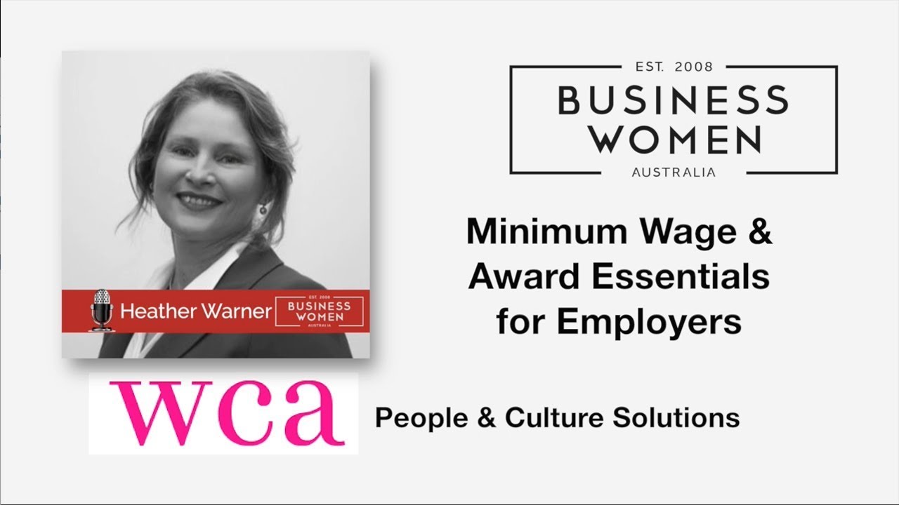 Business Women Australia - Heather Warner - YouTube