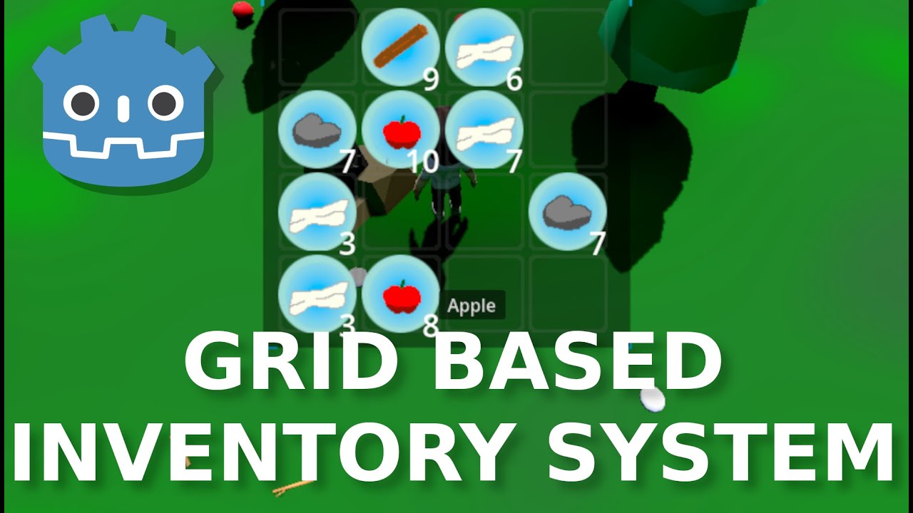 Godot Grid Inventory System - YouTube