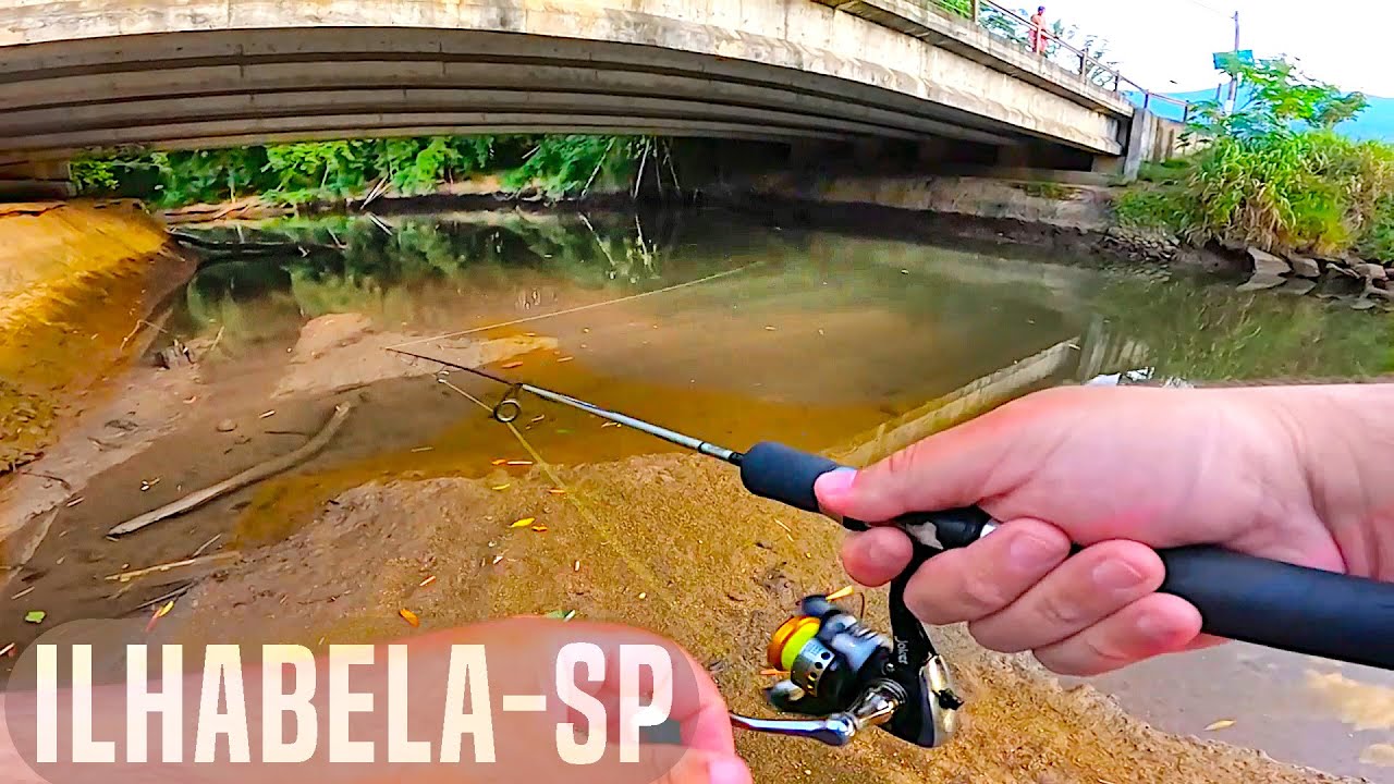 PESCARIA EM ILHABELA onde POUCOS TURISTAS CONHECEM - ROBALO com ISCA ...