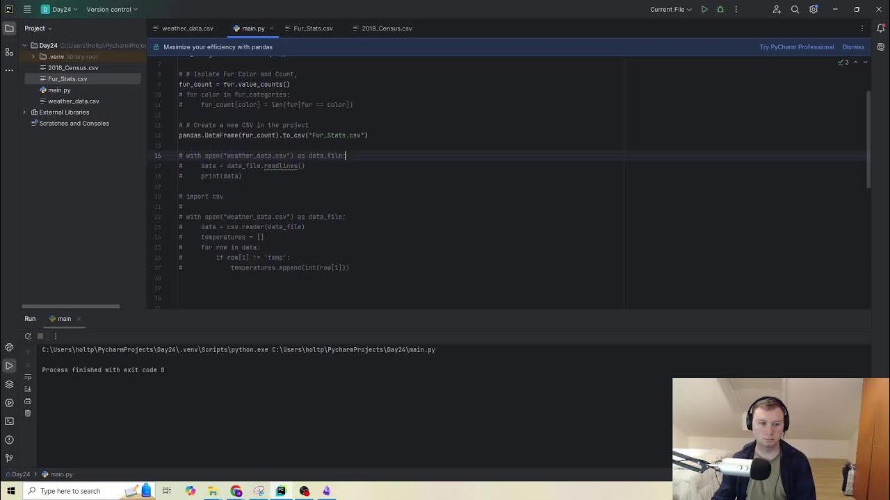 Learning Python in 7 days LIVE - Day 04 - YouTube