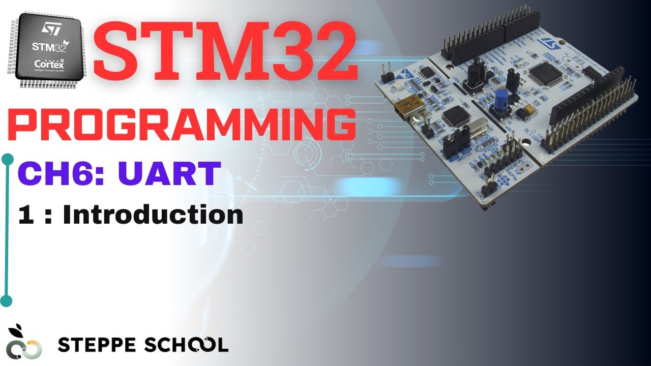 STM32 Programming Course CH6 UART - 1, Introduction - YouTube