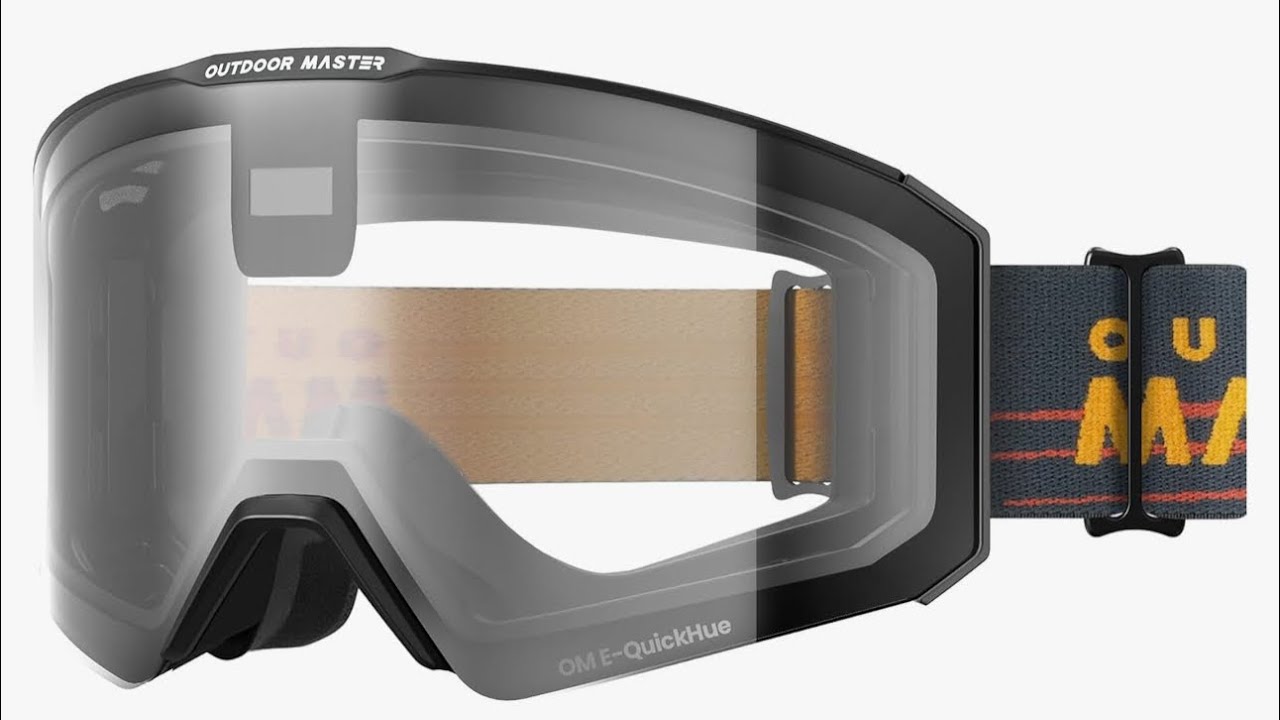 World's Fastest Solar-Powered Photochromic Ski Goggles. Outdoor Master ...