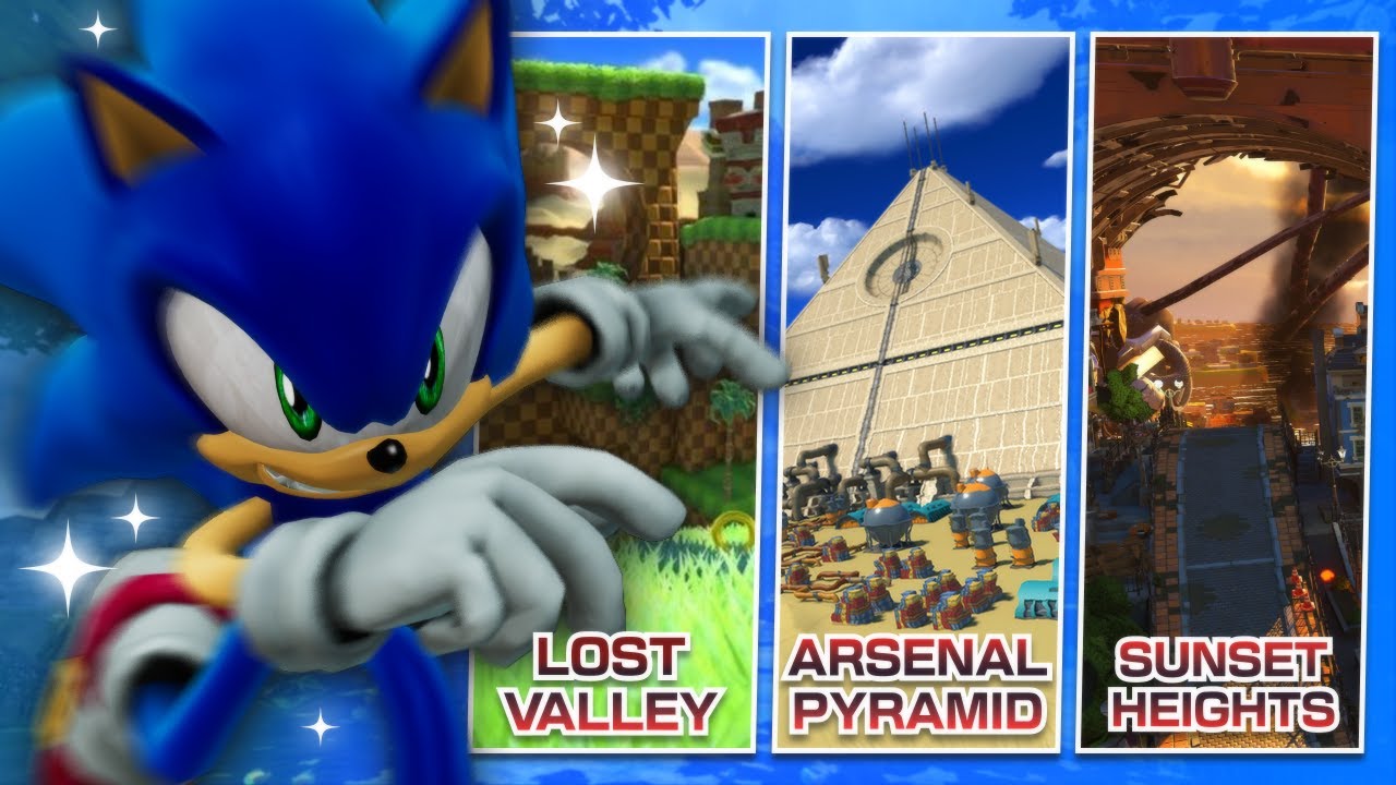 Sonic Forces Levels ported into Sonic P-06. - YouTube