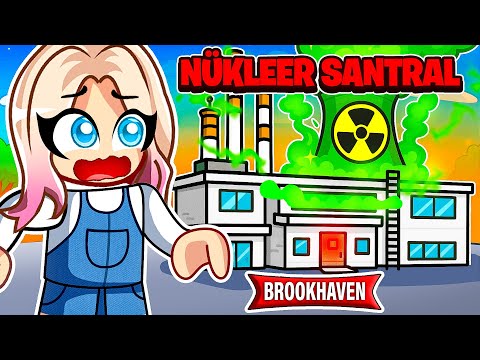 BROOKHAVEN'DA NÜKLEER SANTRAL GÜNCELLEMESİ SİNEMATİK İNCELEME😱ROBLOX BROOKHAVEN🏡RP