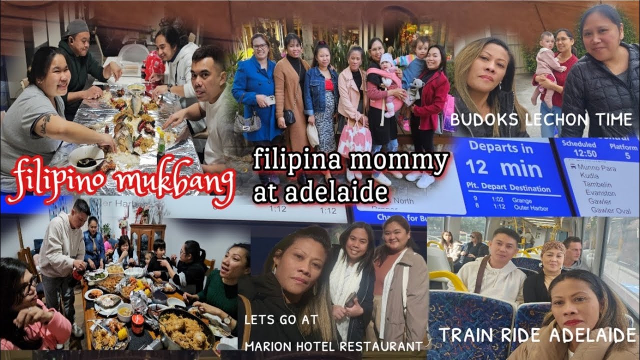 Filipina in Australia / Filipino Mukbang / Filipino Salon at Adelaide ...