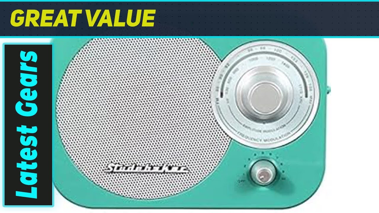Studebaker SB2000TS: The Ultimate Retro Portable Radio for Every ...