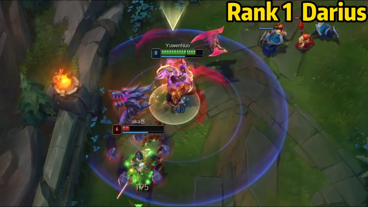 Rank 1 Darius: THIS GUY CAN'T BE STOPPED! *5 SOLO KILLS* - YouTube