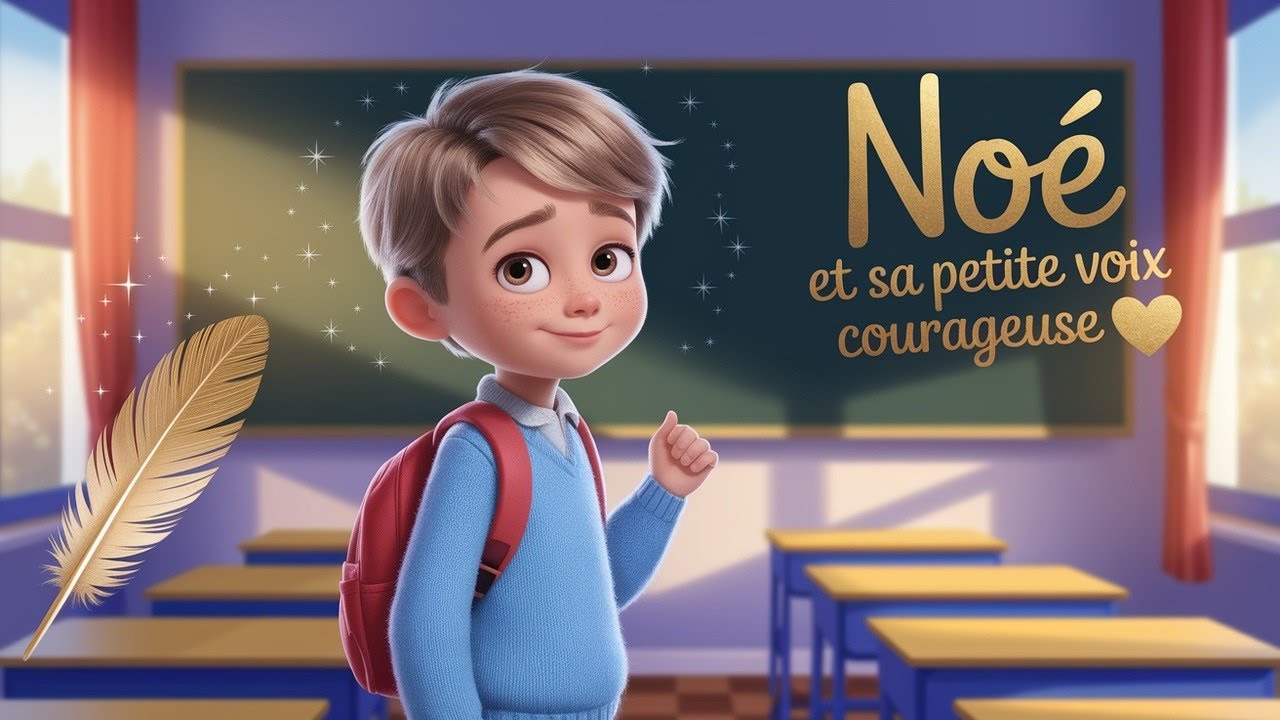 Noé et sa petite voix courageuse 🌙 | Histoire du soir magique pour ...