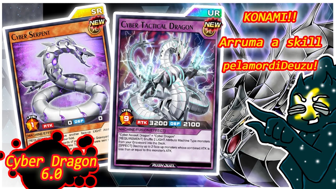 Novas cartas e novo modo de Jogar de Cyber Dragon Rush - YouTube