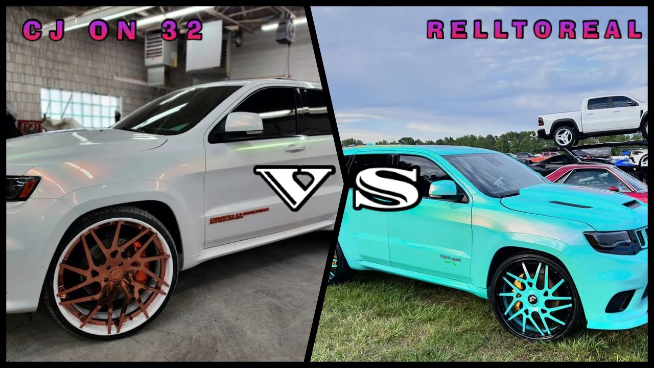 CJ ON 32 TRACKHAWK Vs RELLTOREAL 🌪 WHO YALL PICKING - YouTube