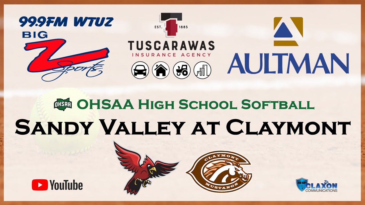 Sandy Valley at Claymont - OHSAA Div. III Tournament Softball from BIG ...