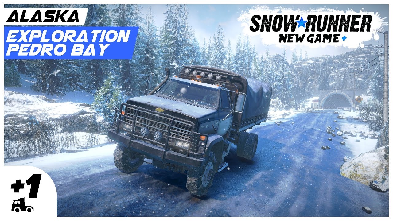 Alaska - Exploration de Pedro bay - Snowrunner NG+ #141 Serie X - YouTube