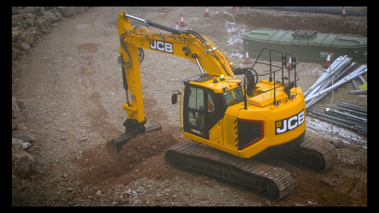 JCB 245 XR - kaikki puoltaa! - YouTube