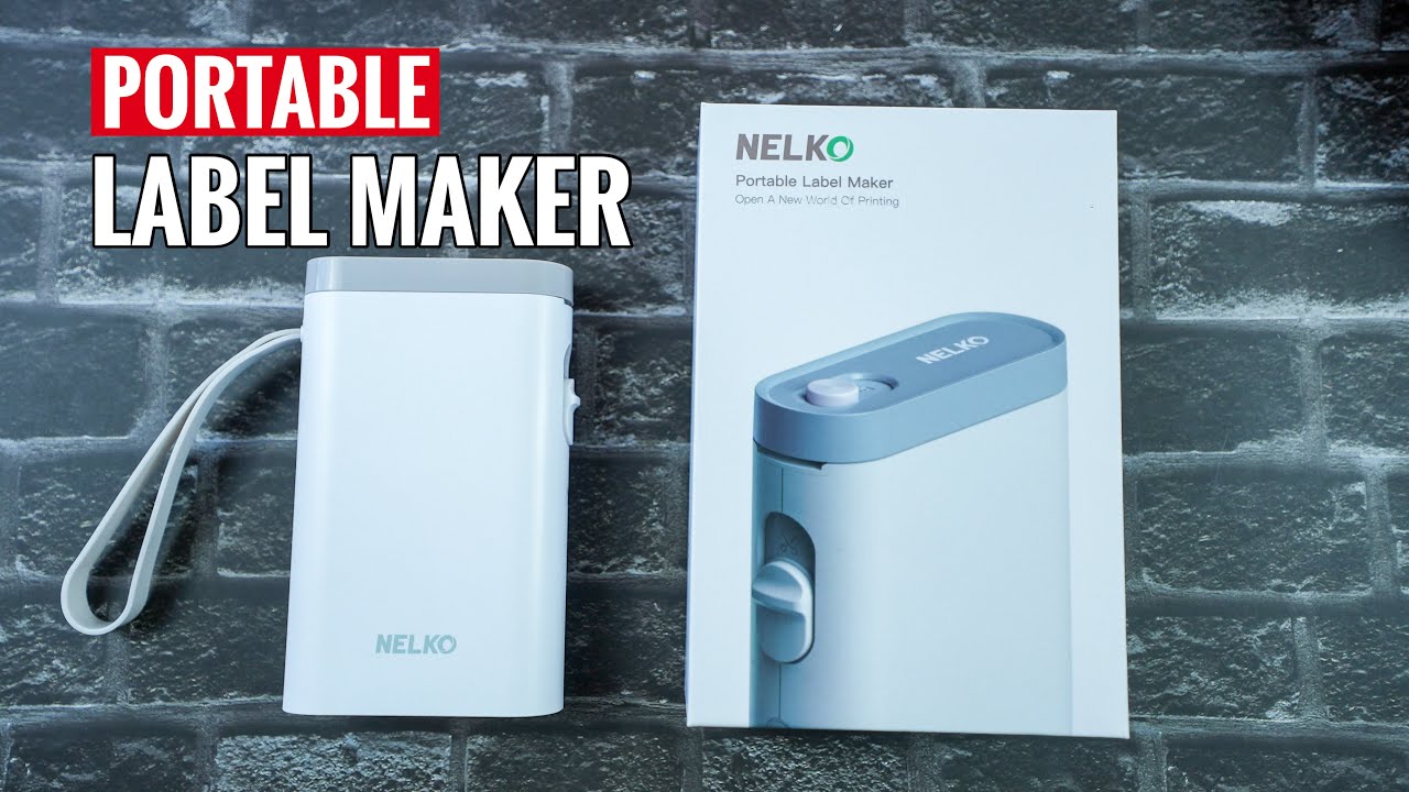 Nelko P21 Portable Label Maker Unboxing & Review - YouTube