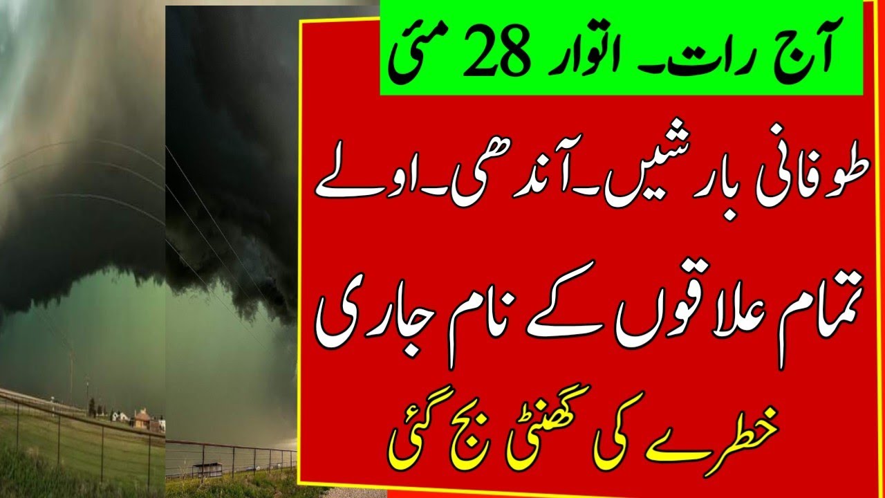 Stormy Weather update| Extreme Rains Winds and Hailstorm Starting ...