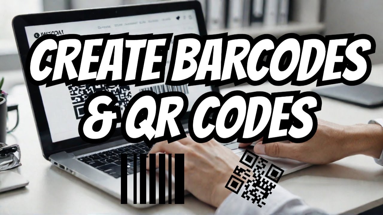 How to Generate BARCODES and QR CODES in Google Sheets for FREE - YouTube