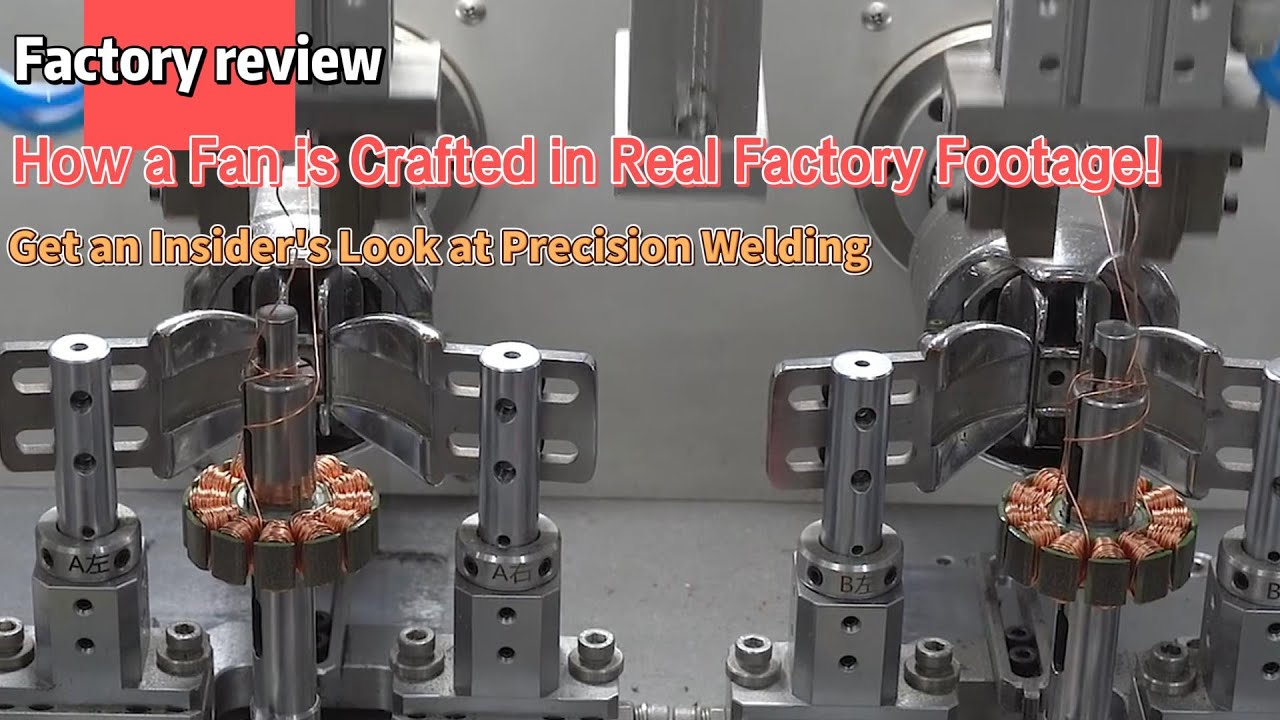 ⚙️🔍 Get an Insider's Look at Precision Welding: How a Fan is Crafted in ...