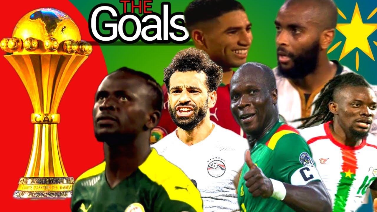 All the Goals of Afcon 2021/22 (excluding penalty shoot-outs) - YouTube
