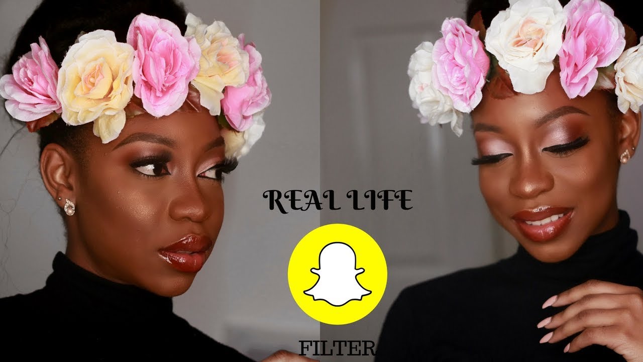 REAL LIFE SNAPCHAT MAKEUP TUTORIAL - YouTube