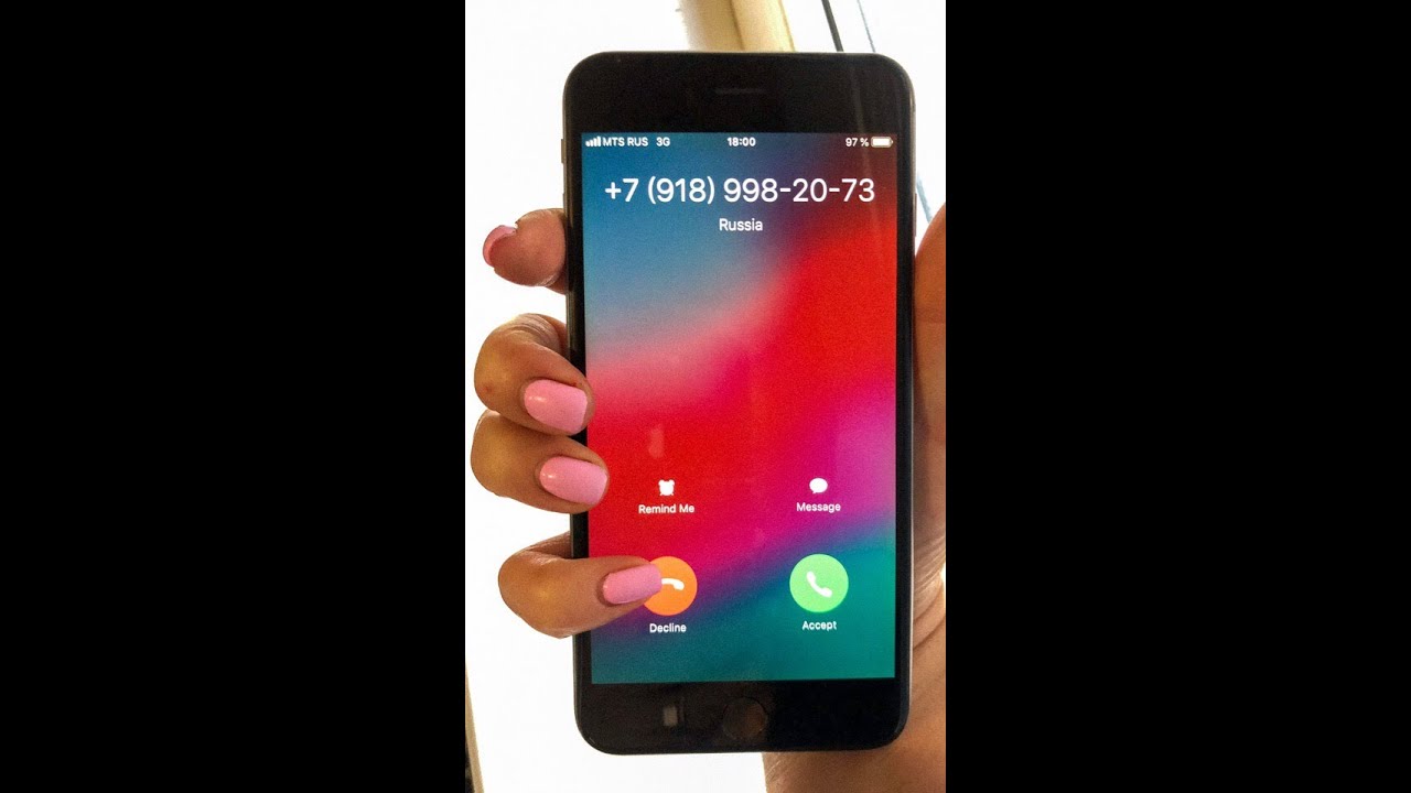 Apple Iphone 6 Plus(Space Gray) Incoming call + Phone review - YouTube